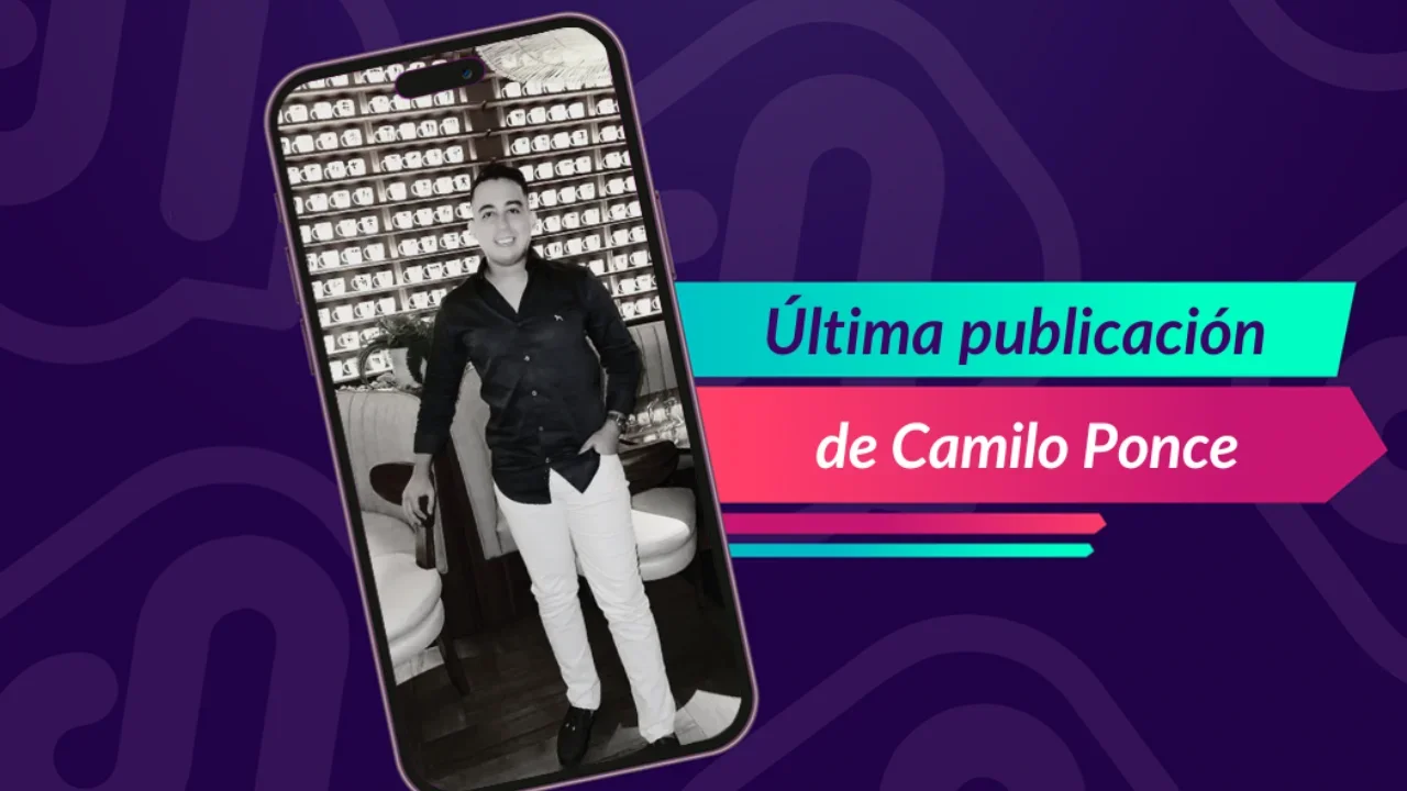 La última publicación de Camilo Ponce antes de fallecer