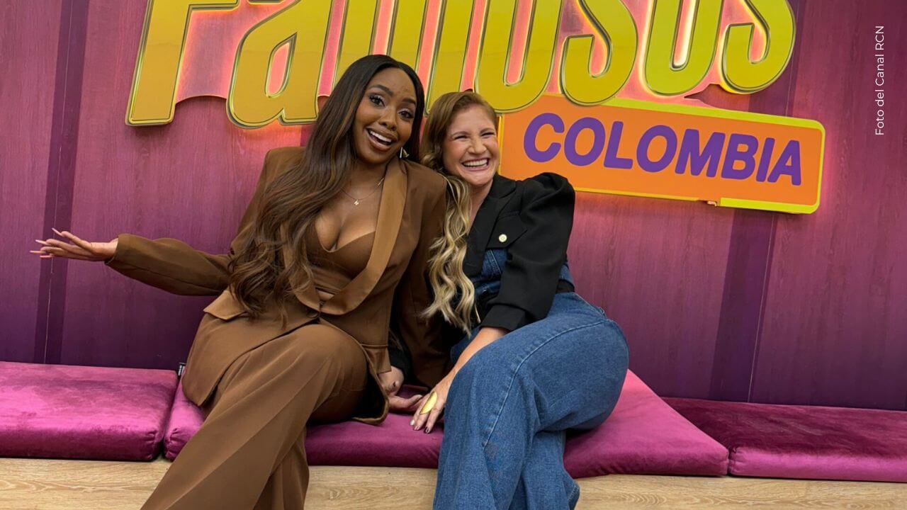 Karen Sevillano y Vicky Berrio en La casa de los famosos