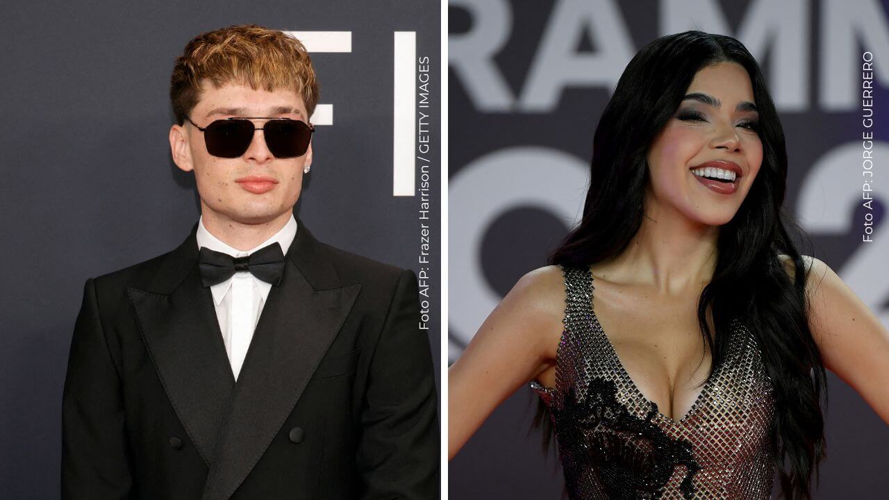 Peso Pluma y Kenia Os y su romance tras el Super Bowl