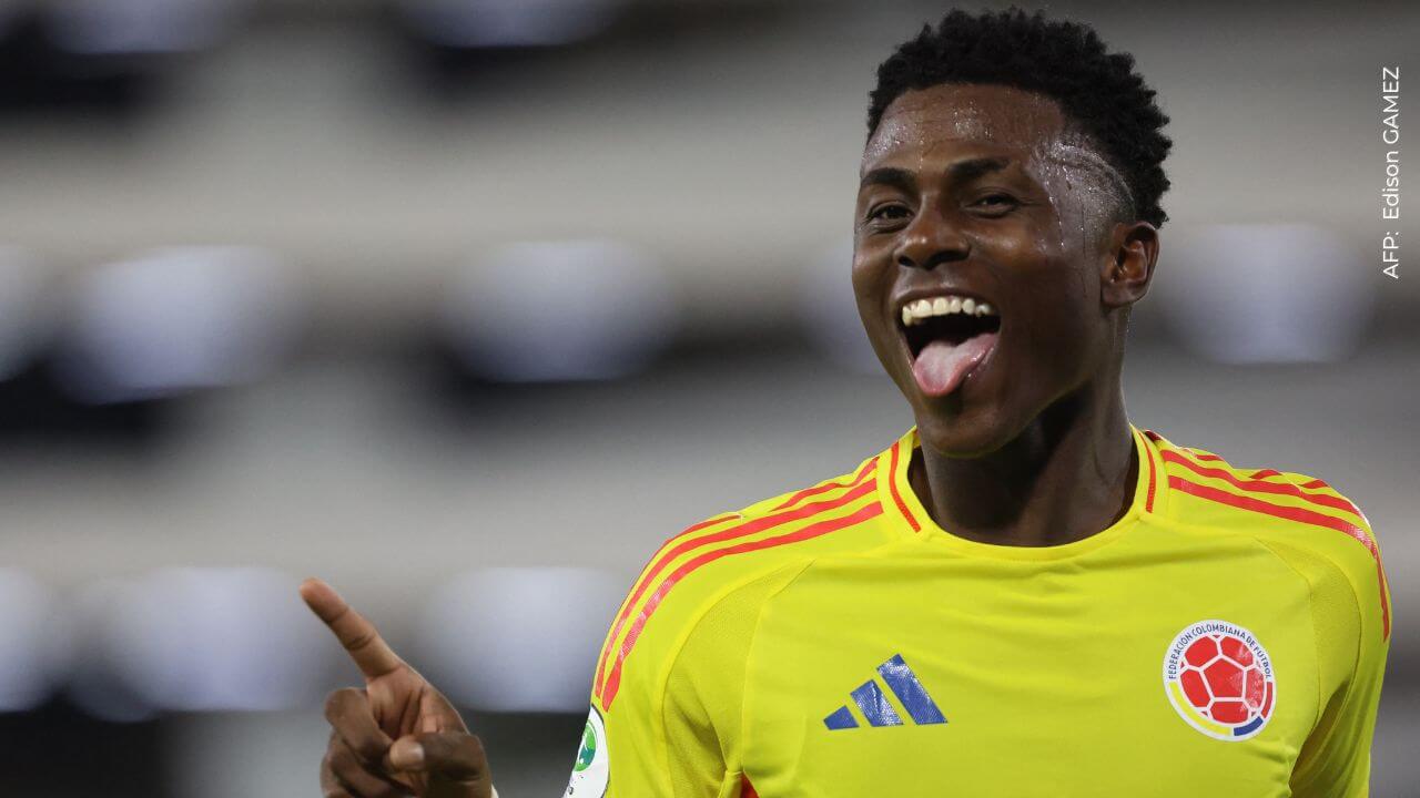 Néiser Villarreal, el goleador del Sudamericano Sub-20