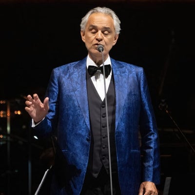 Andrea Bocelli deslumbró con un concierto inolvidable