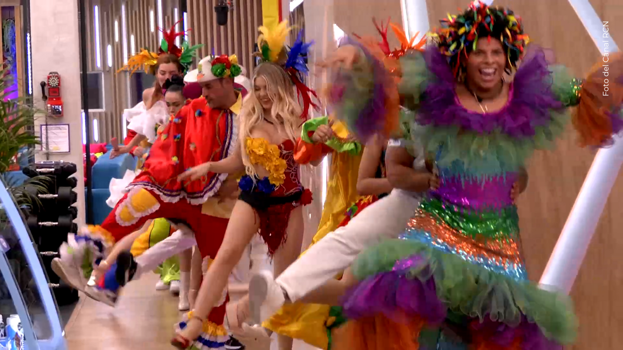 El Carnaval de Barranquilla en La casa de los famosos