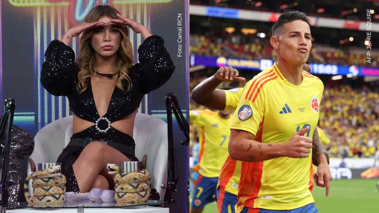 Yaya Muñoz aclaró si tuvo algo o no con James Rodríguez