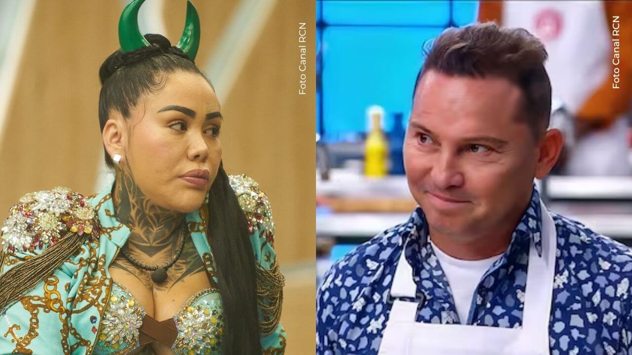 Así reaccionó Yina Calderón al ver a Giovanny Ayala: video