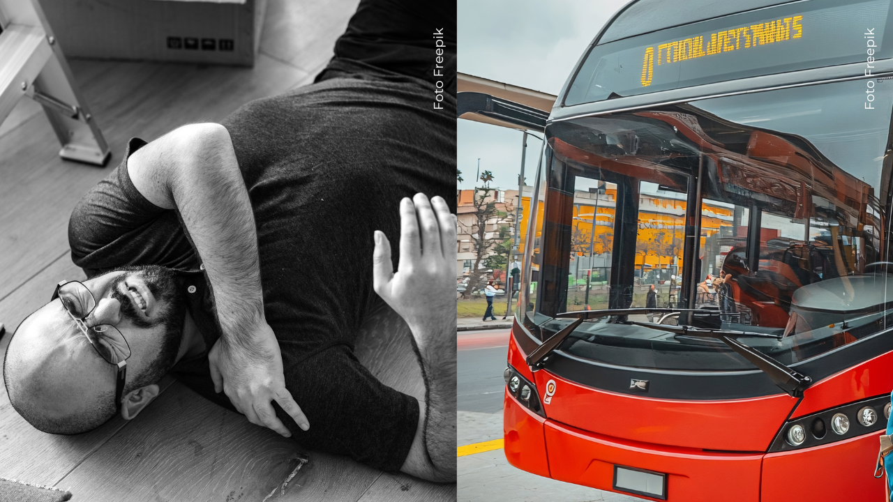 Un joven intentó colarse en TransMilenio y cayó inconsciente