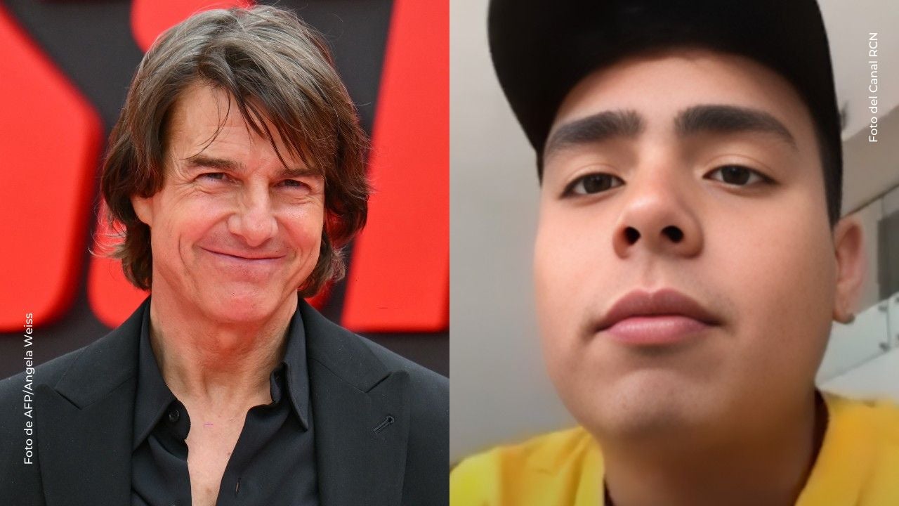 Felipe Saruma sorprendió al posar junto a Tom Cruise