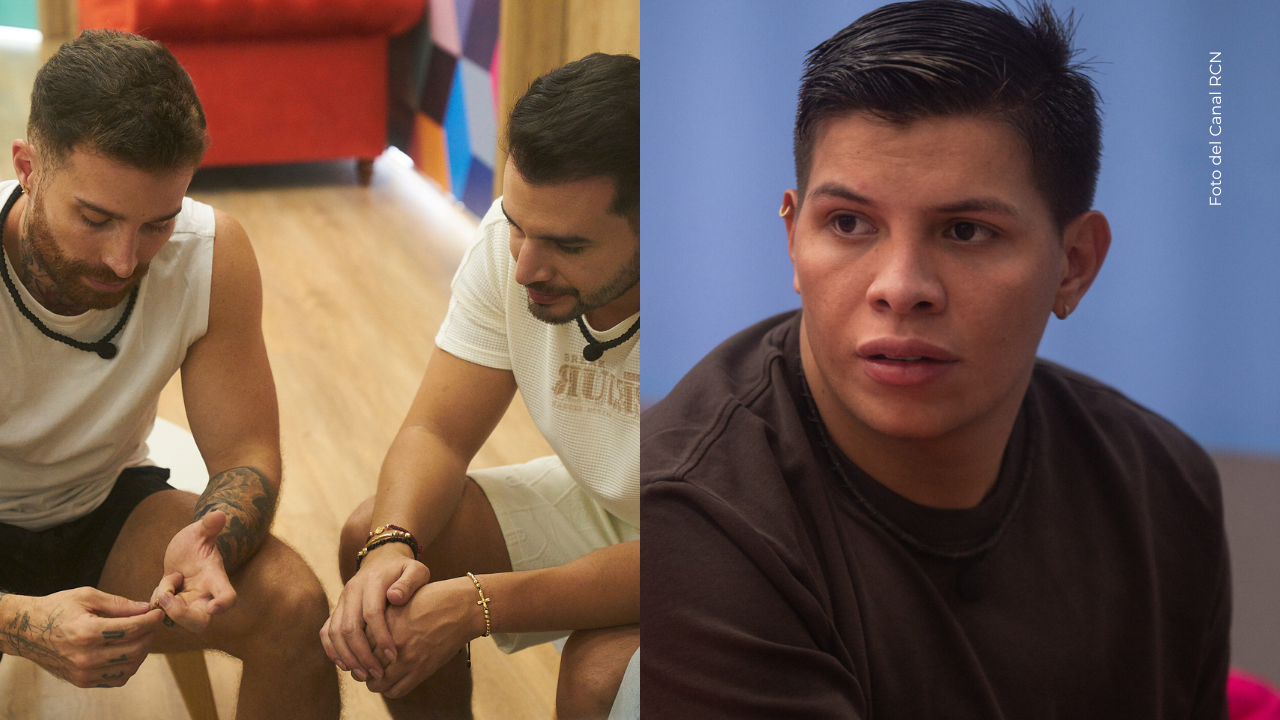 Emiro se despide de Camilo y Mateo antes de la eliminación