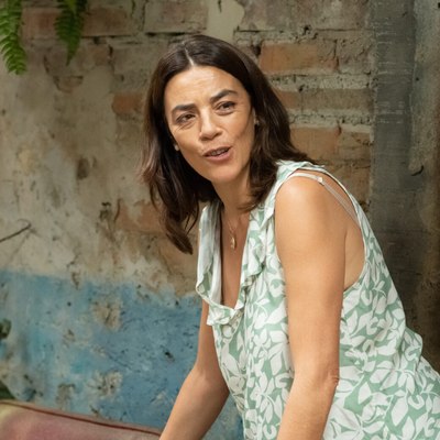 Así lucía Sandra Reyes cuando actuó en Tres Milagros