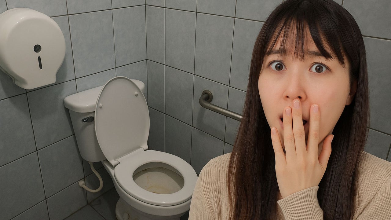 Influencer japonesa quedó aterrada con baños en Colombia