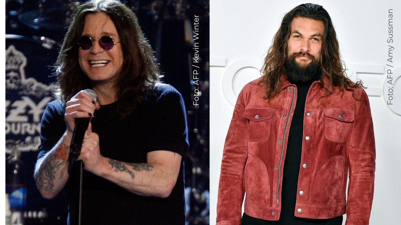 Jason Momoa hace ‘Pogo’ en concierto de Ozzy Osbourne
