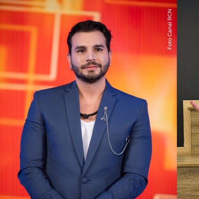 Emiro Navarro le robó beso a Camilo Trujillo en plena entrevista: así ...