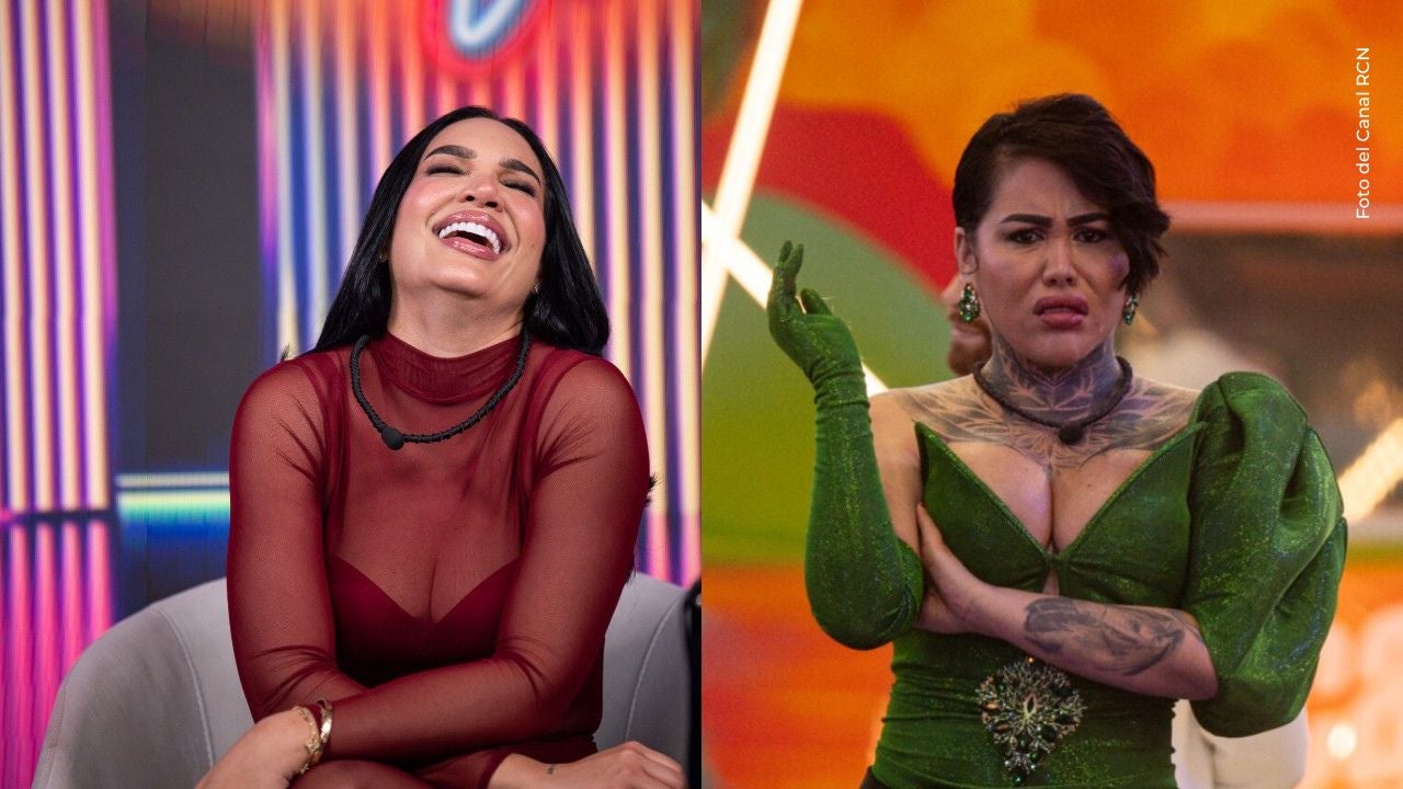 Así fue el polémico encuentro entre Yina Calderón y Andrea Valdiri en el pesaje de Stream Fighters 4