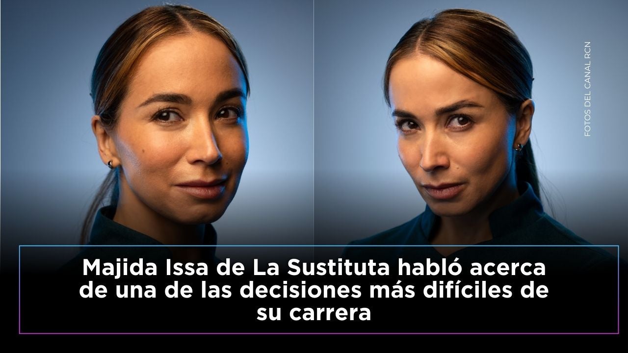 Majida Issa, de la Sustituta, revela la decisión que cambió su carrera ...