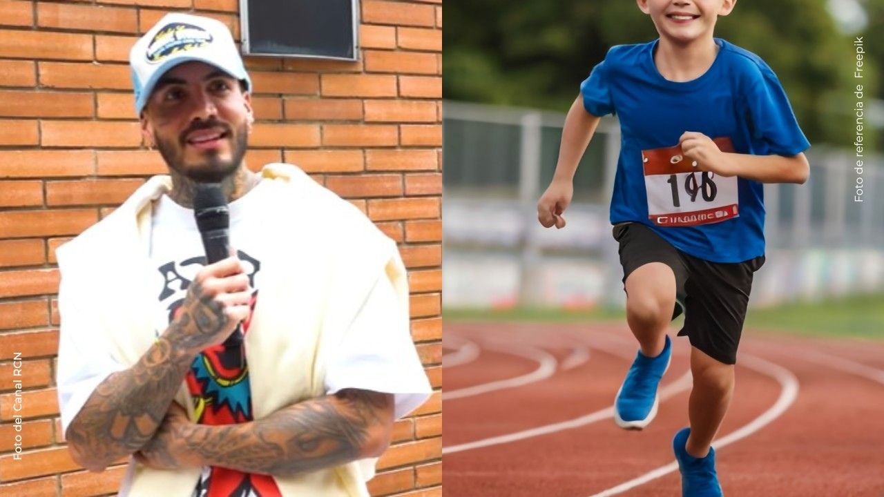 Mateo Carvajal reveló el método con el que logró que su hijo corra ...