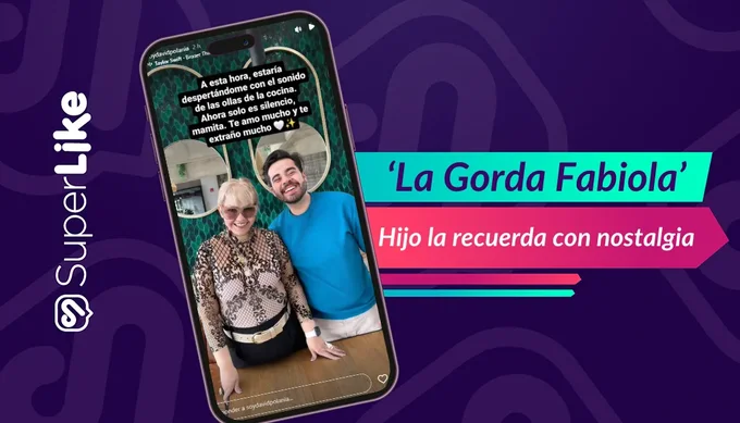 Foto | Hijo de La Gorda Fabiola la recuerda con mensaje