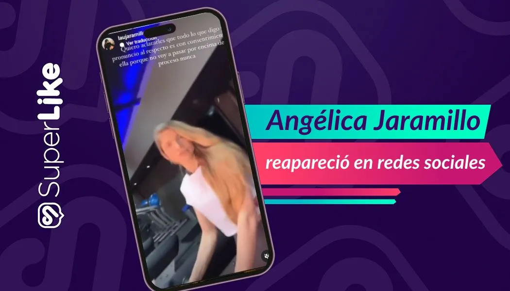 Angélica Jaramillo reaparece en el gimnasio con Laura