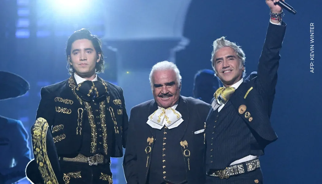 Así recordó Alejandro Fernández a Vicente Fernández