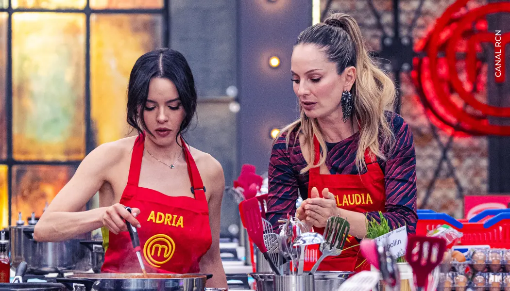 MasterChef: Claudia Bahamón opinó al cocinar con Adria