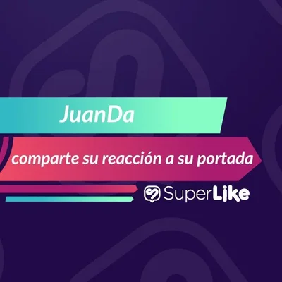 JuanDa comparte su reacción al salir en la portada