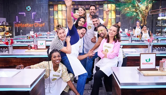 Los reyes de la cocina en MasterChef Celebrity Colombia