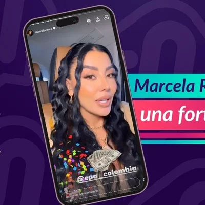 Marcela Reyes le cobra en público a Epa Colombia