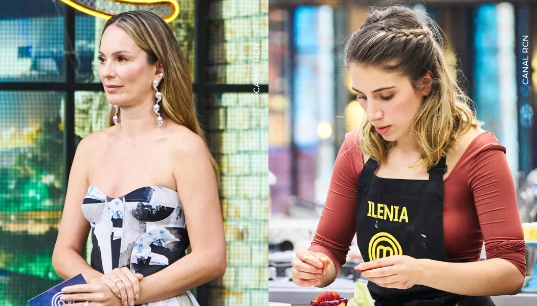 MasterChef: Claudia Bahamón se despidió de Ilenia