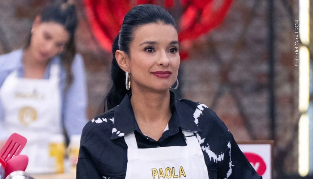 Paola Rey al ocupar último lugar en La copa MasterChef
