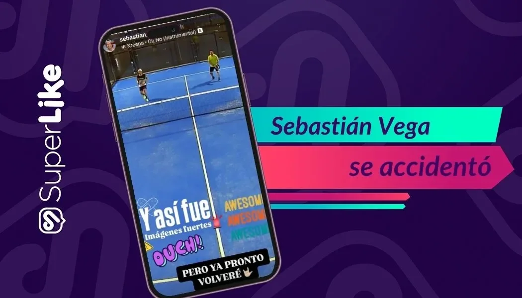 Sebastián Vega reveló inédito video de su accidente