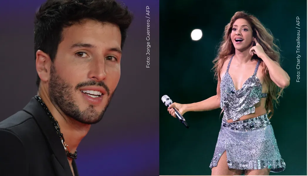 Shakira al ver cantar a Yatra una de sus canciones