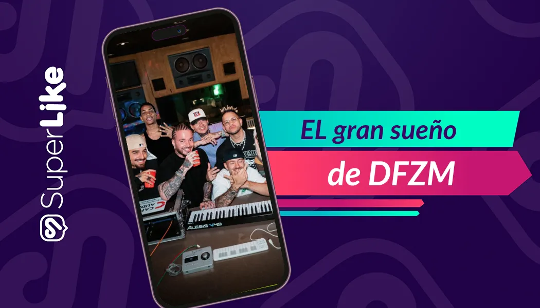 A DFZM se le cumplió el sueño de cantar con los grandes